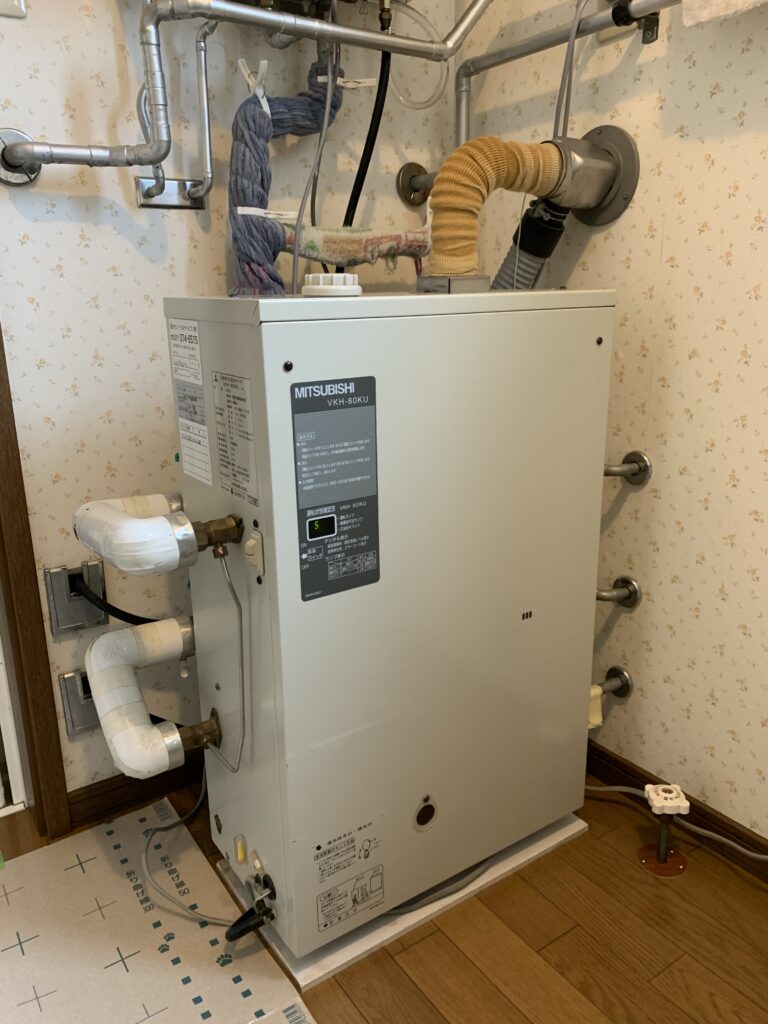 交換前：三菱 VKH-80KU