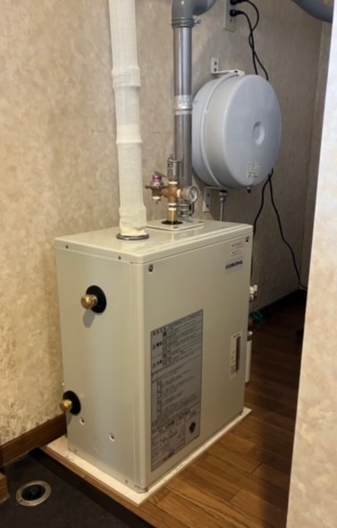 【交換後】コロナ製（UHB-G75H(FF）密閉式）