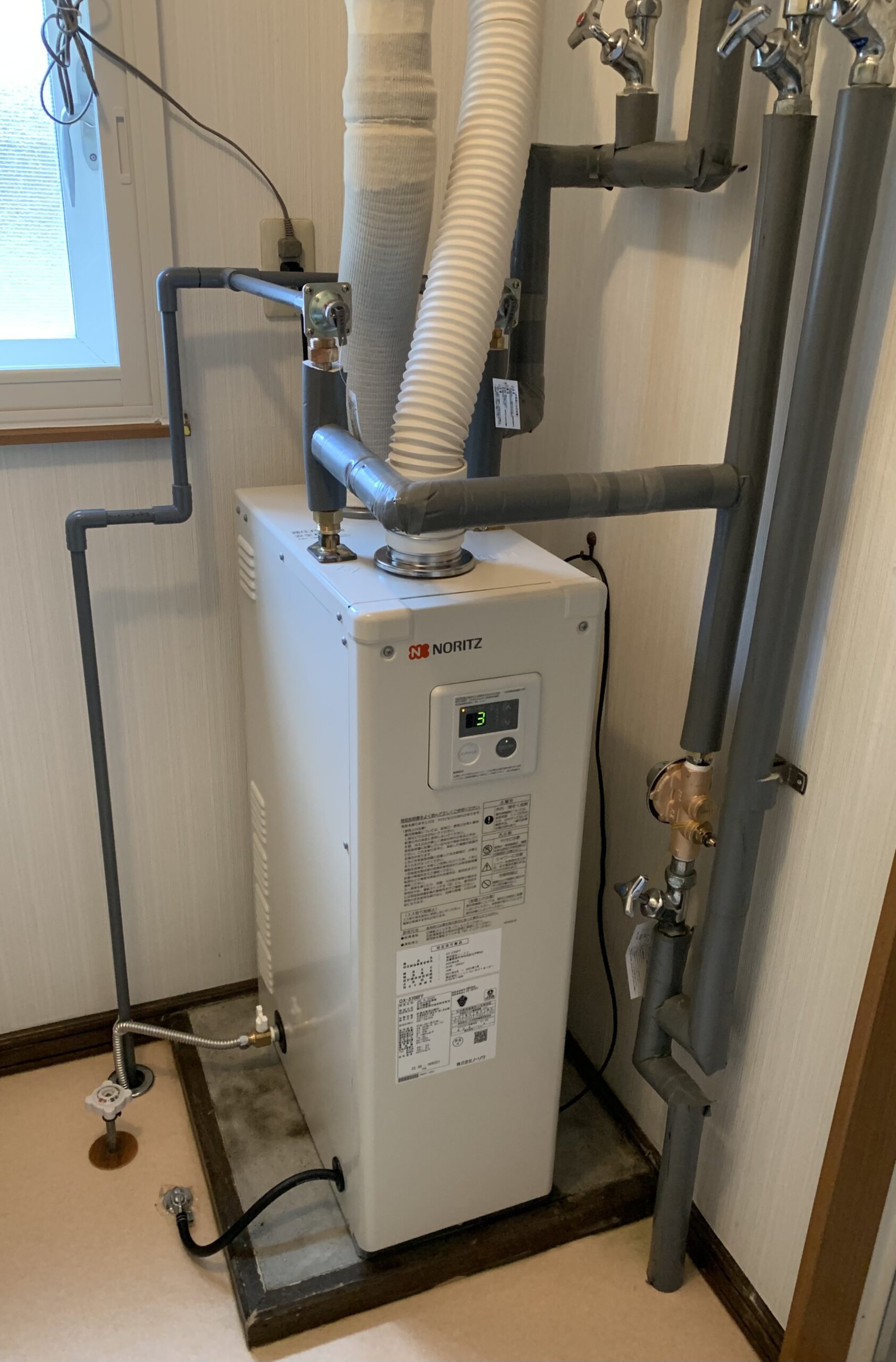 【交換後】ノーリツ OX-3706FF