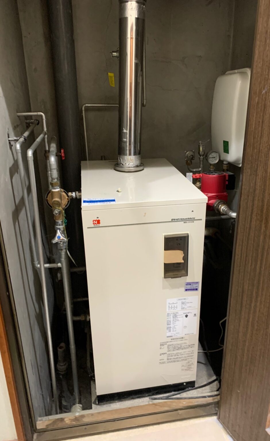 【交換前】ノーリツ MBX-3110W