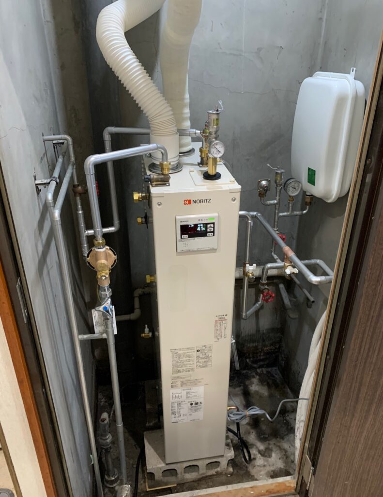 【交換後】ノーリツ OHQ-4701FF-RC BL